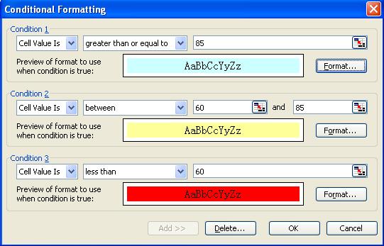 Excel Conditional Formatting excel Conditional gracexu CSDN 