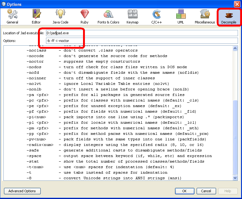 Netbean反编译插件nbjadnetbeans 反编译插件 Csdn博客